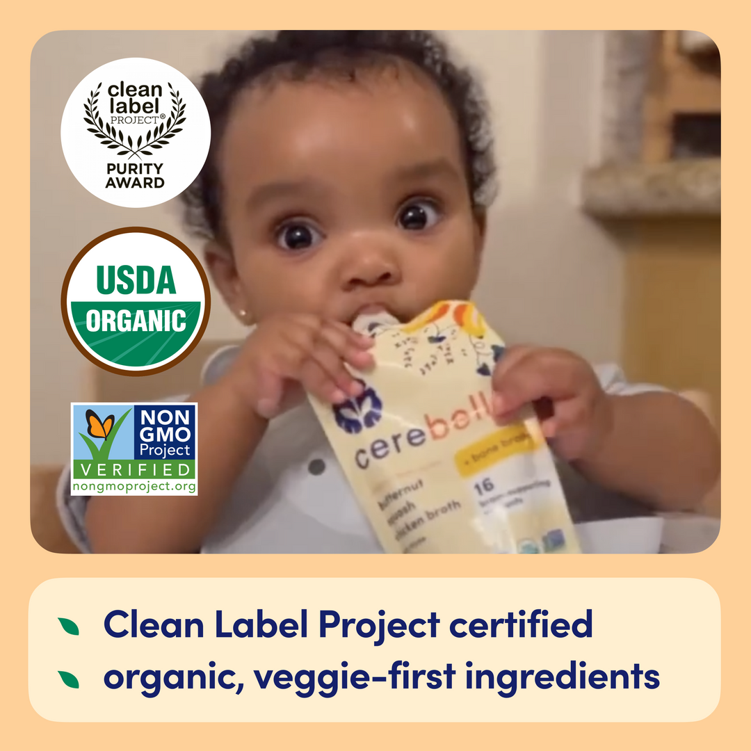 Butternut Squash Chicken Broth 6 Pack – Cerebelly